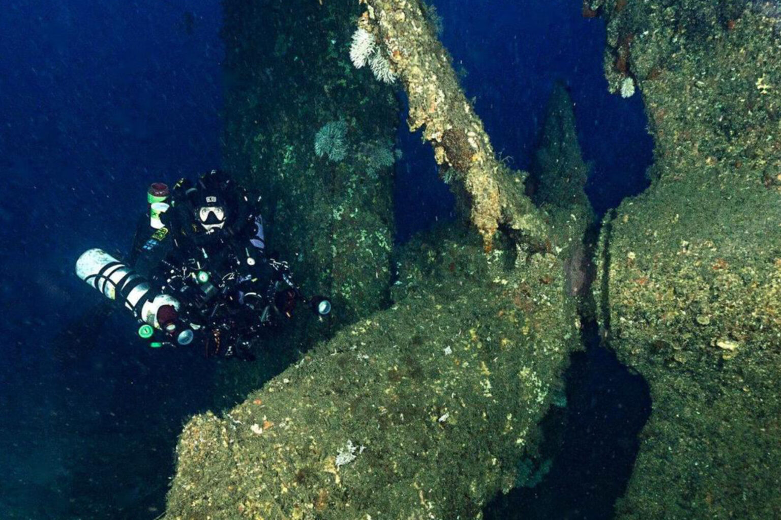 Ugo Bassi Wreck | Wreck Diving Sardinia | Bluforia